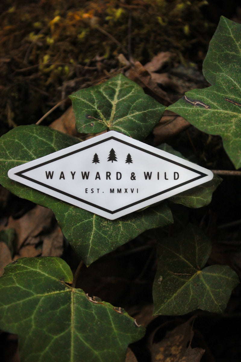 Wayward & Wild 3.5" Logo Sticker